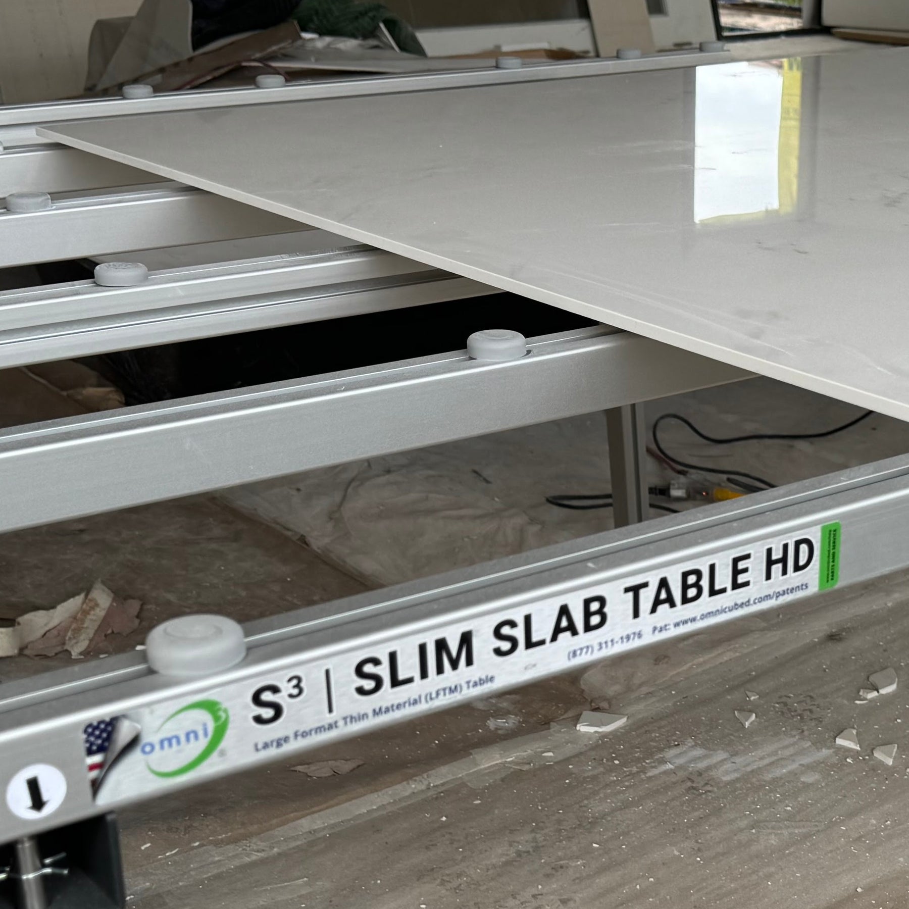 S3 | Slim Slab Saver™ Table HD | Omni Cubed