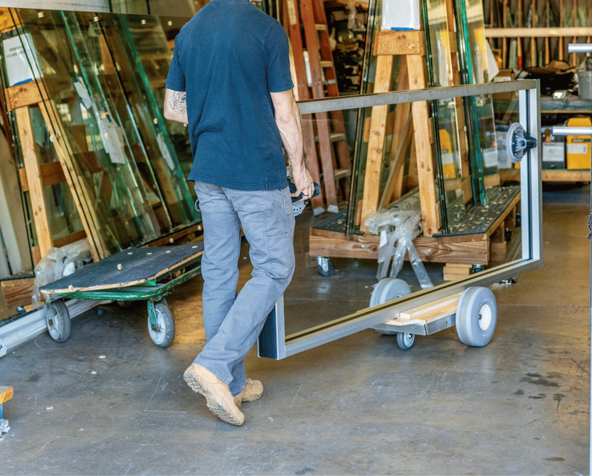 Glass Carts & Dollies | Omni Cubed